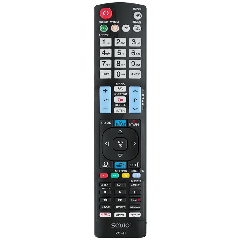 Pults universāla Savio RC-11 LG TV